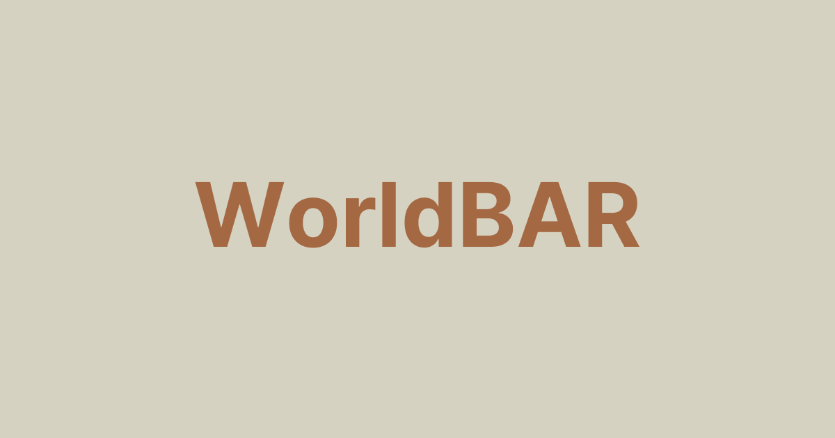 WorldBAR